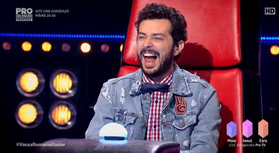 Reacția Andrei după prima confruntare din echipa Moga de la Vocea ...